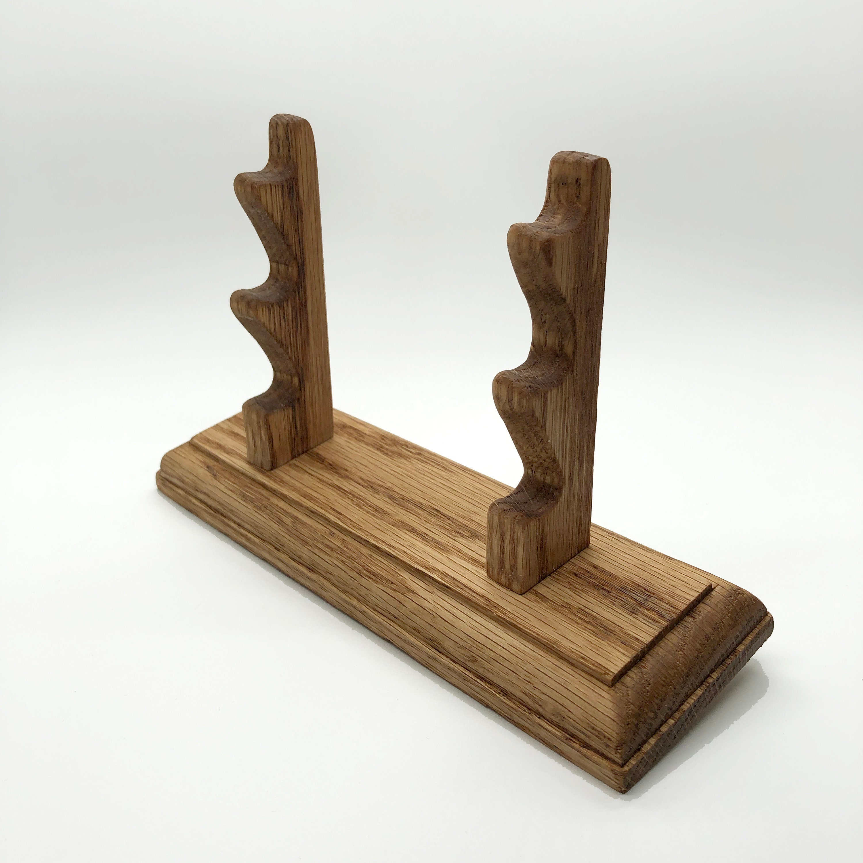 3 Wand Display Stand Wooden Rack Holds 3 Wizard Wands | Etsy