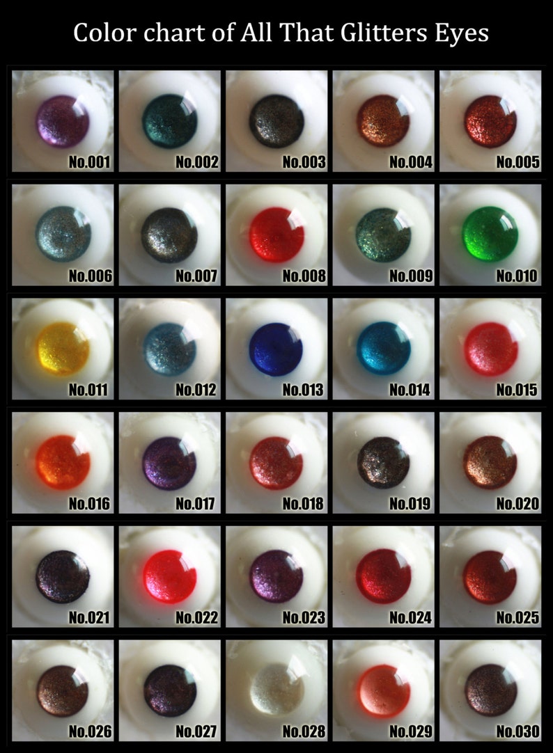 ATG Eyes 3mm Resin Eyes for Bjd Custom Colors and Iris/pupil - Etsy