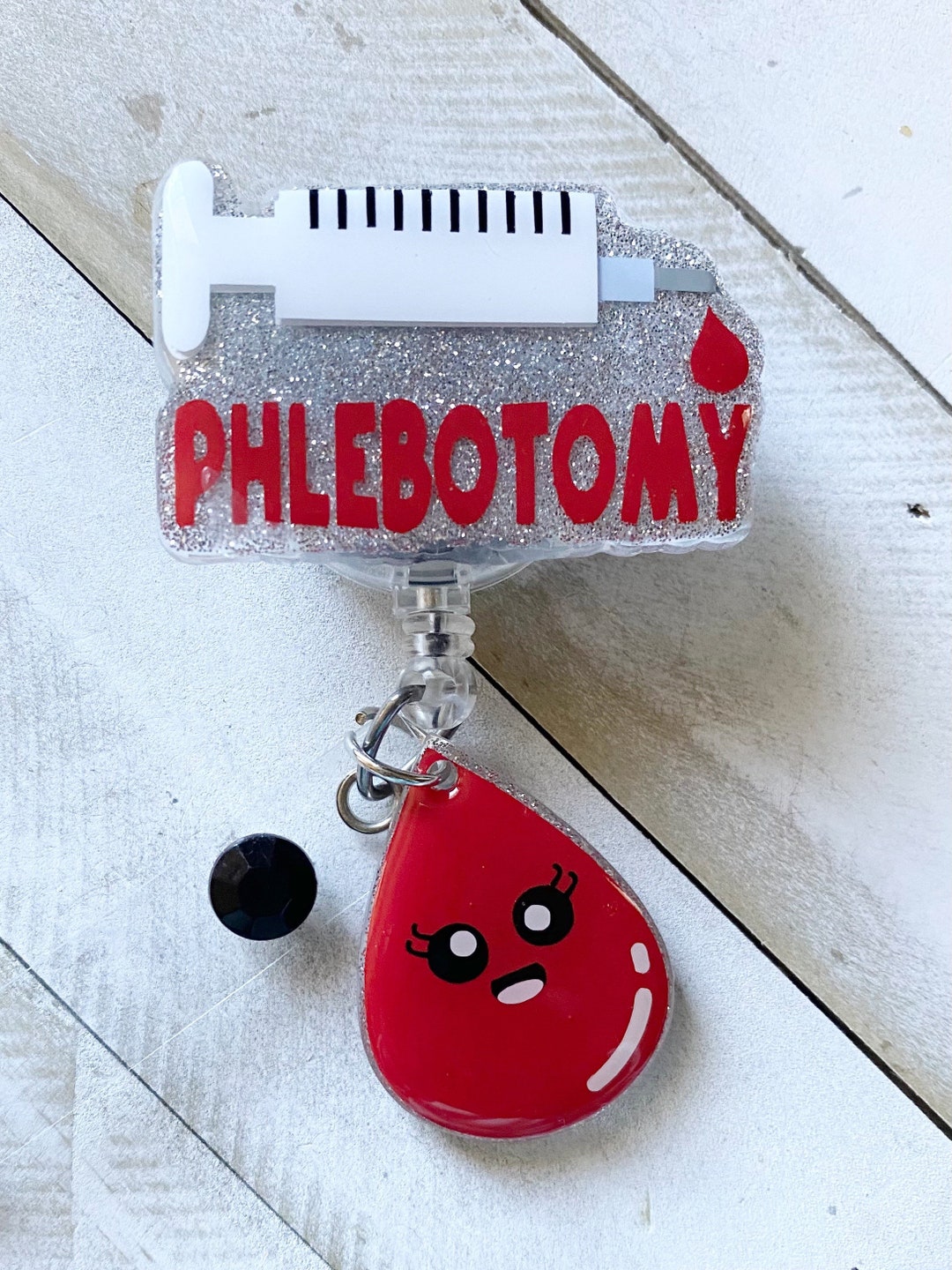 Phlebotomy Badge Reel/phlebotomist Badge Reel/nurse Badge Reel/lab ...
