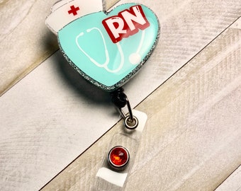Badge Reel Nurse/obstetrics Badge Reel/newborn Badge - Etsy