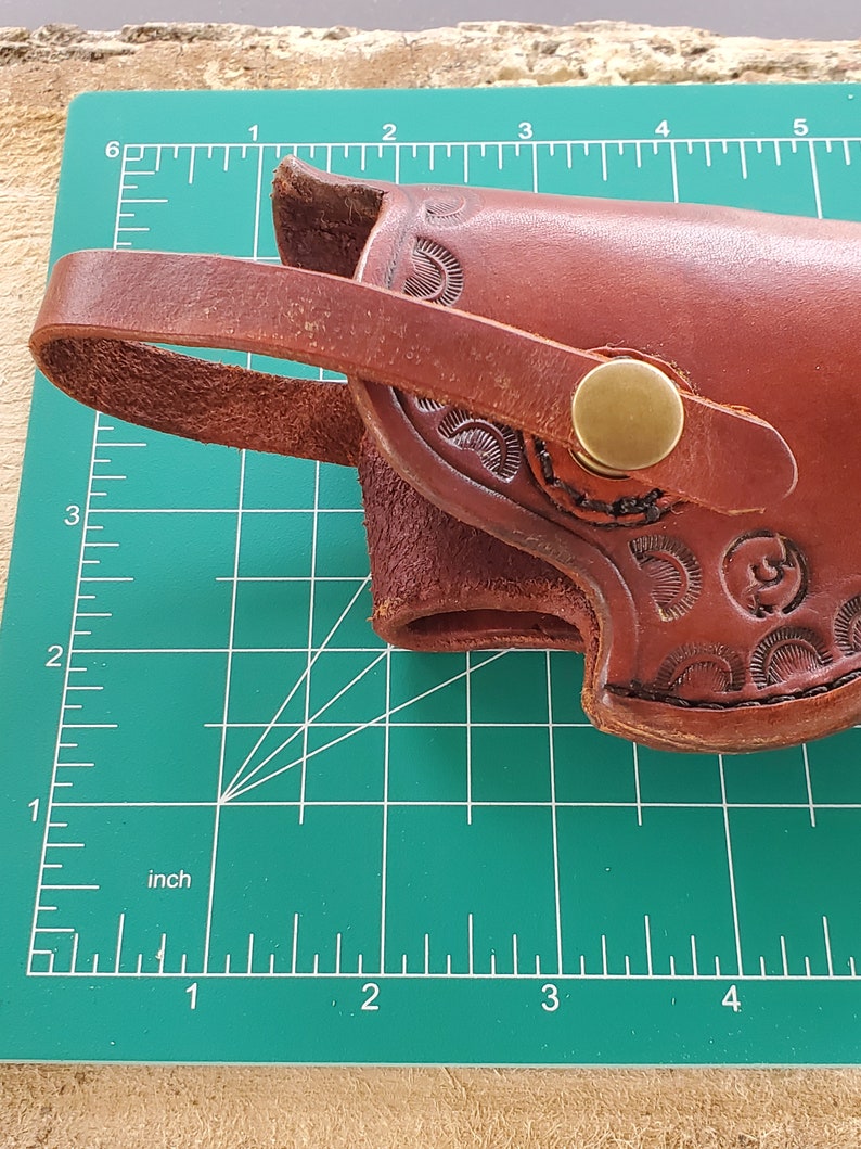 1911 Western Style Colt Browning High Power Brown Holster With Field ...