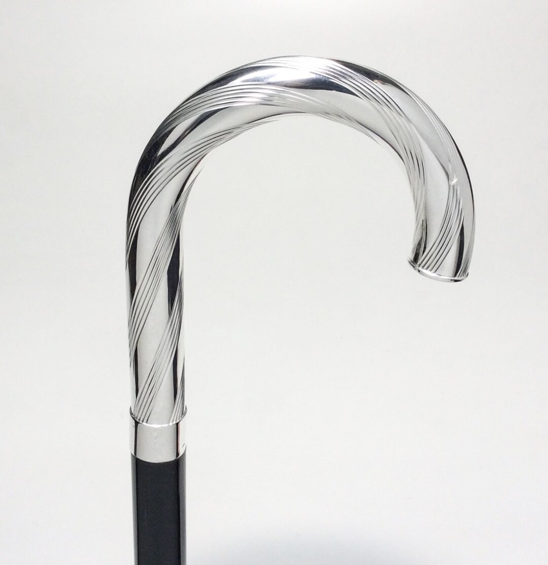 Walking Stick Support 1/2 Striped Curve - Etsy