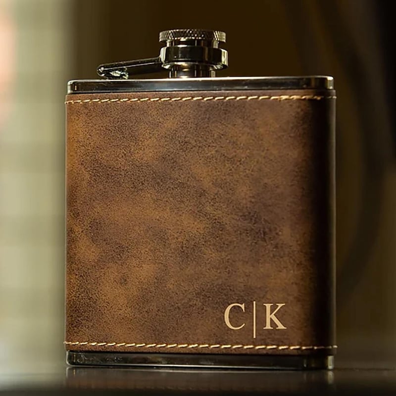 Flask for Grooms Men - Etsy