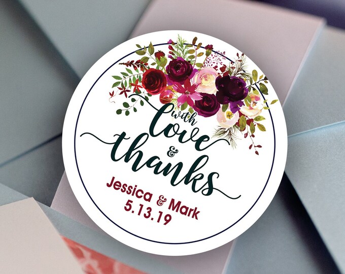 Green Eucalyptus Wreath Custom Labels Personalized Stickers - Etsy