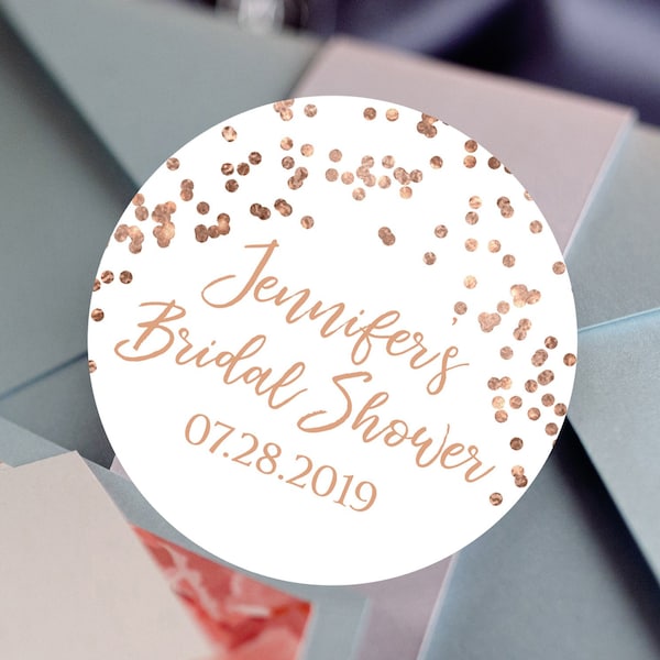 Bridal Shower Label - Etsy