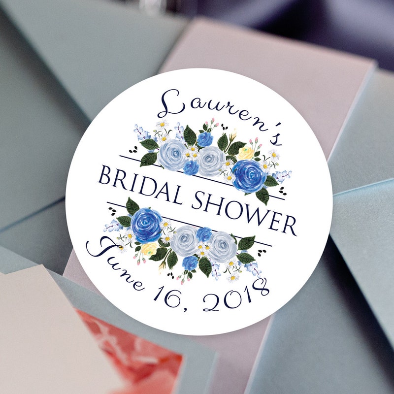 Bridal Shower Label - Etsy