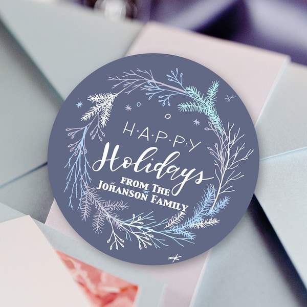 Christmas Business Stickers - Etsy