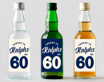 60th Beer Labels - Etsy