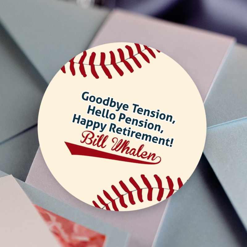 Baseball Retirement - Etsy