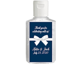 Wedding purell label | Etsy