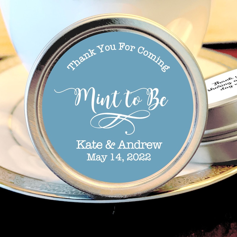 Wedding Favor Tin Can - Etsy