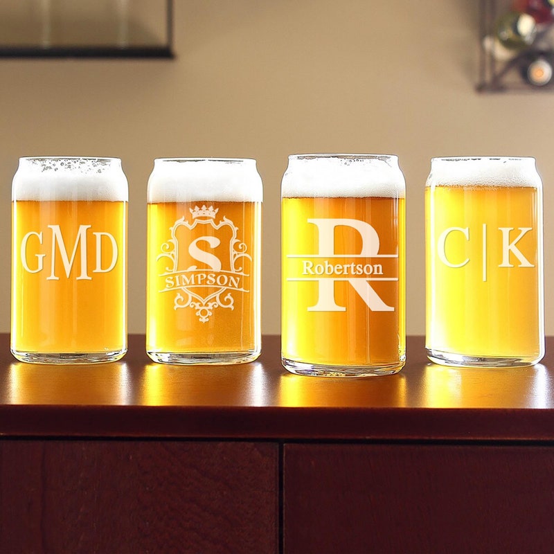Beer Glasses Can Shape - Etsy
