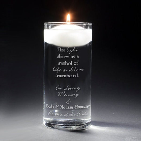 Memorial Candle - Etsy