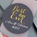 Best Day Ever Stickers Custom Labels Wedding labels | Etsy