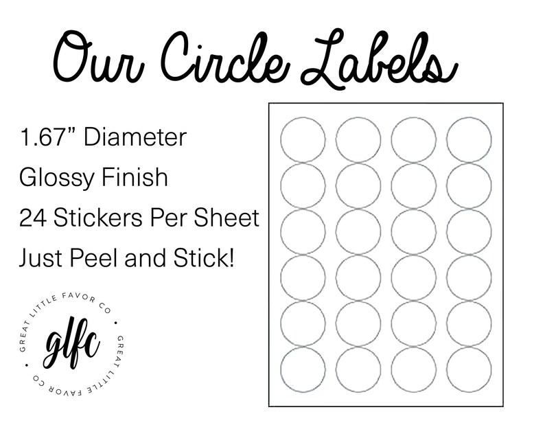 Happy Birthday, Custom Labels - Personalized Stickers - Round Stickers ...