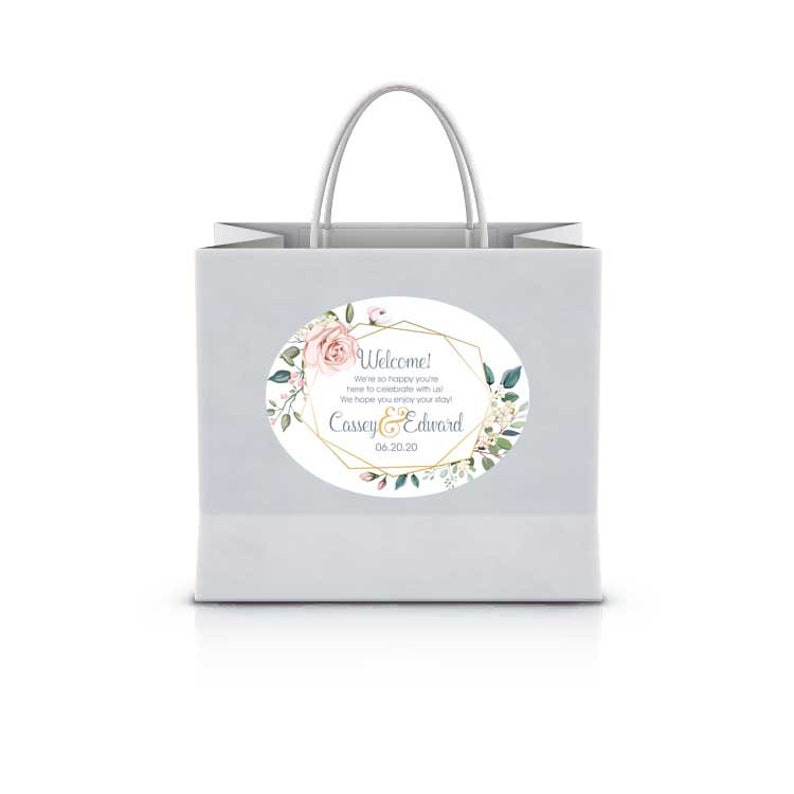 Wedding Welcome Box Favor Stickers Gift Bag Label Gift | Etsy