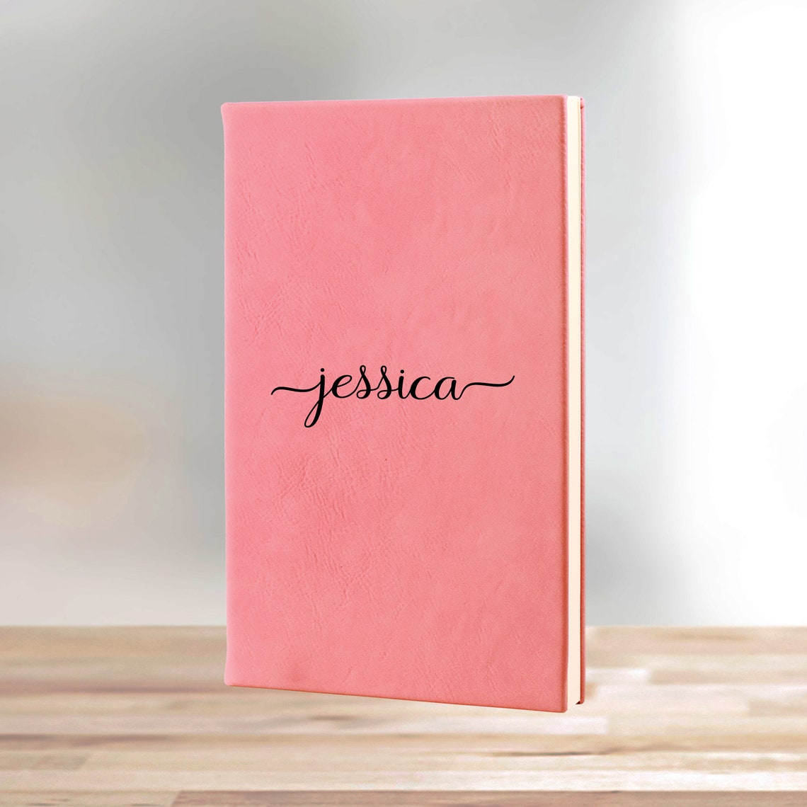 Personalized Writing Journal Pink Custom Lined Journal - Etsy