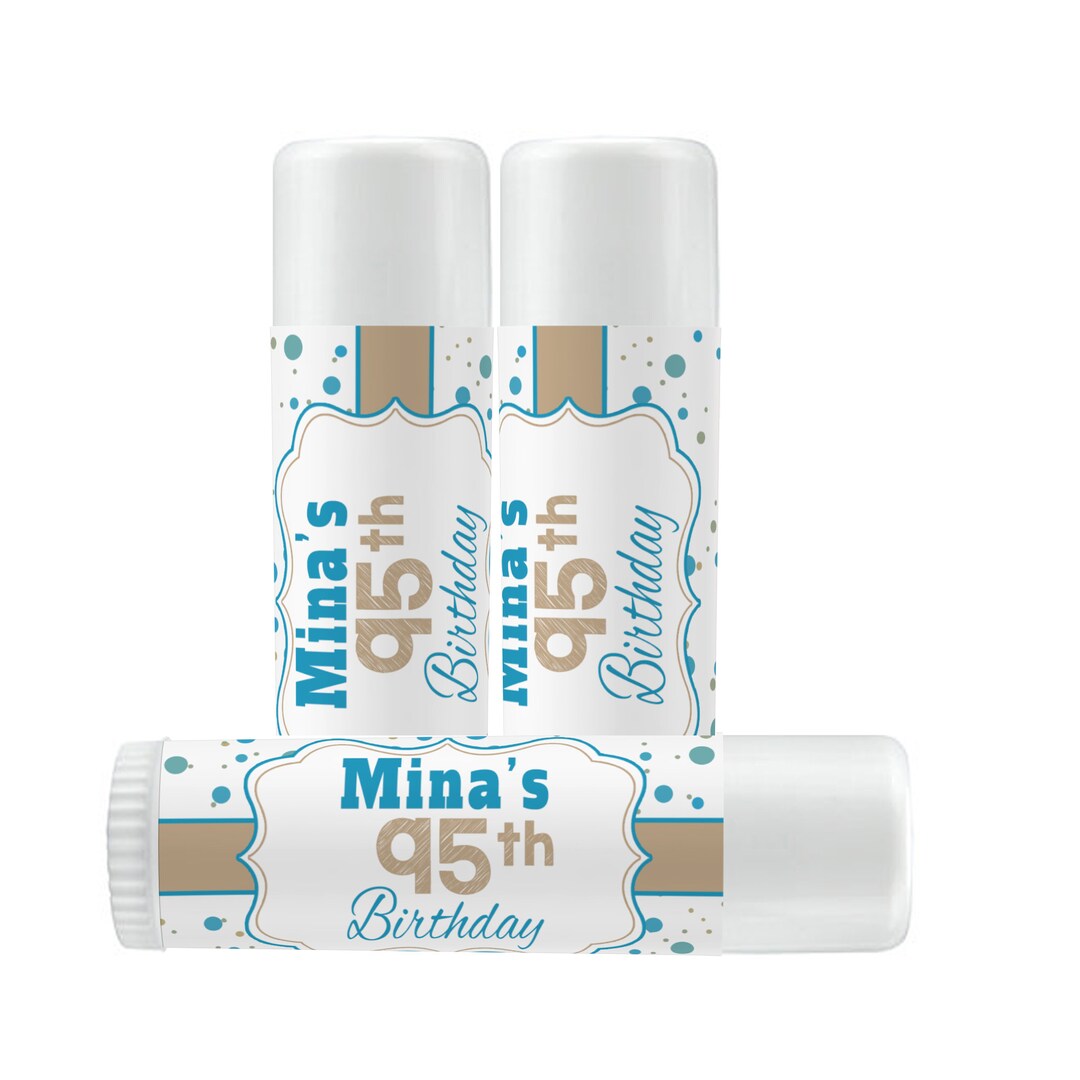 Lip Balm Labels Personalized Lip Balm Labels Birthday 1 - Etsy