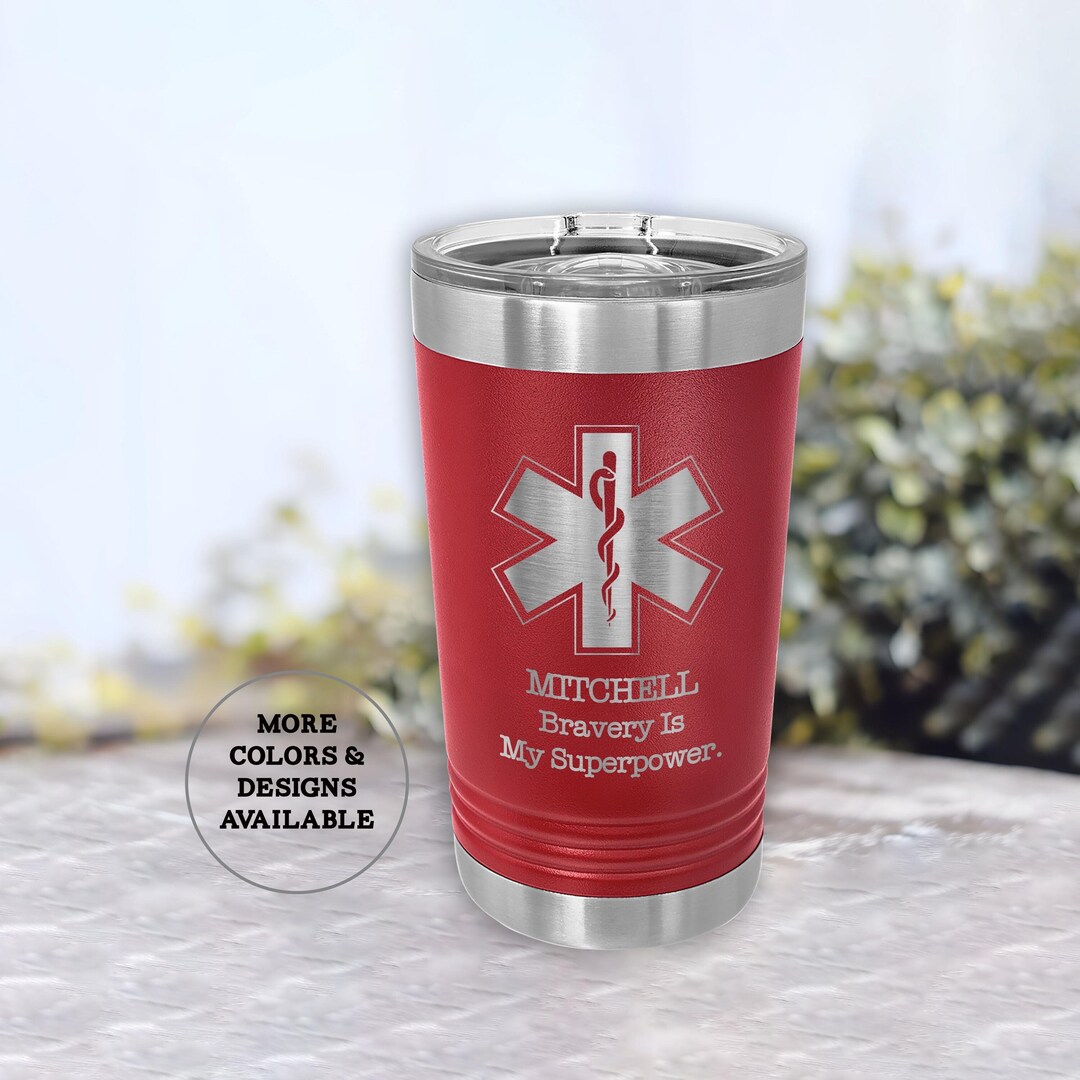 Personalized EMS Appreciation Gift - 16 Oz Tumbler for First Responders ...