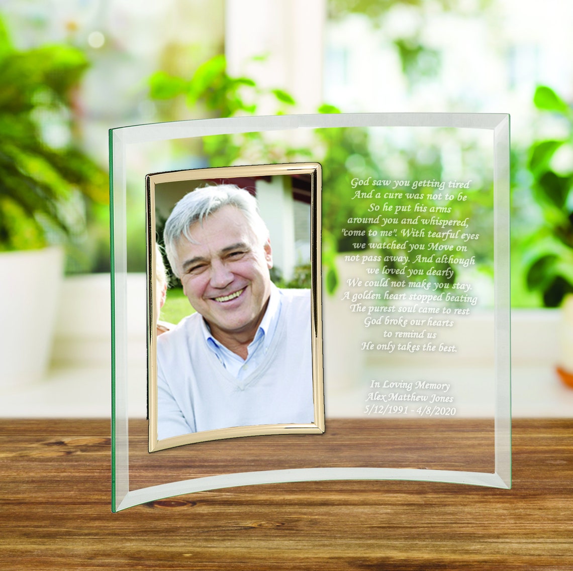 Sympathy Frame Memorial Frame Loss Frame Memorial Gift | Etsy