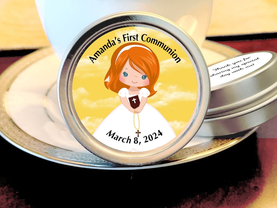 First Holy Communion Favors: Personalized Mint Tins - Etsy