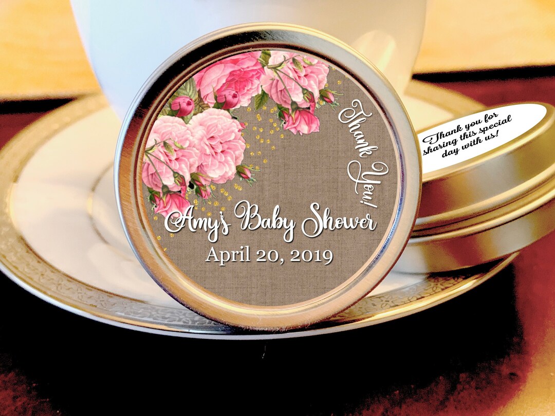 Girl Baby Shower Favors Mint Baby Shower Favors Pink and Green Baby ...
