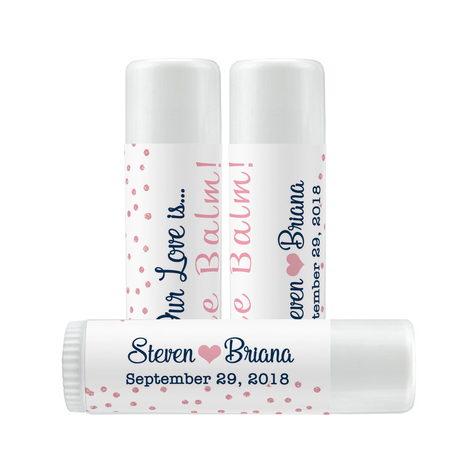 Lip Balm Labels Personalized Lip Balm Labels Our Love | Etsy