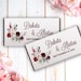 Printed Labels for Full Size Candy Bar Wedding Favors - Etsy