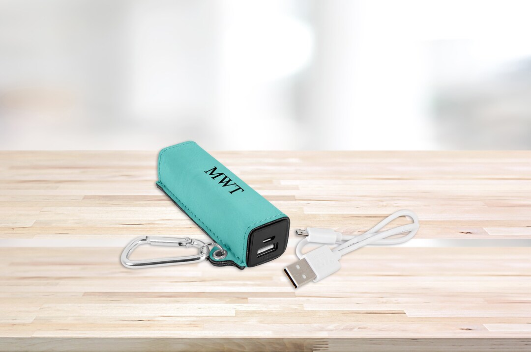 Personalized Portable Power Bank With USB Groomsmen Gifts Gifts for Him ...