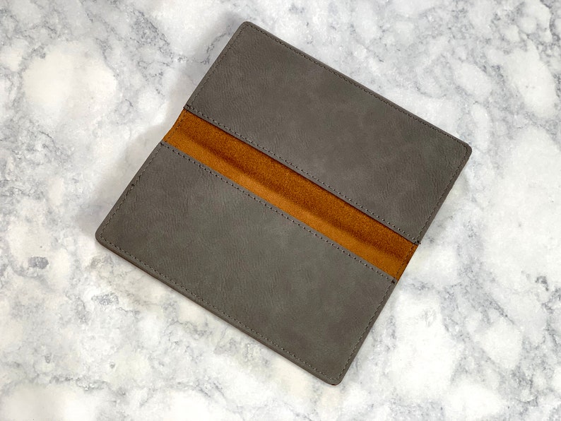 Personalized Checkbook Cover Leather Checkbook Checkbook | Etsy