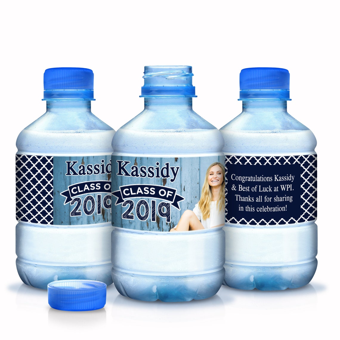 30 Graduation Water Bottle Labels Graduate Bottled Water - Etsy