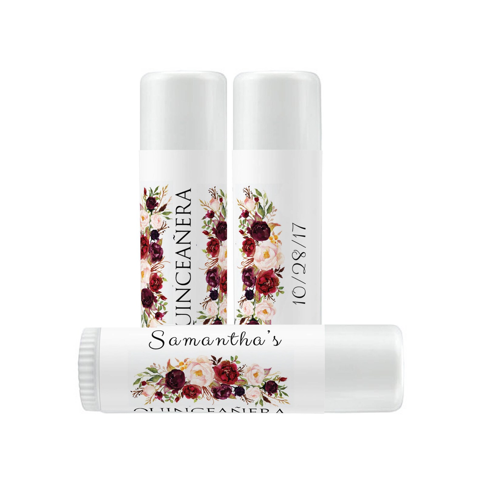 Lip Balm Labels Personalized Lip Balm Labels Sweet 16 Lip - Etsy