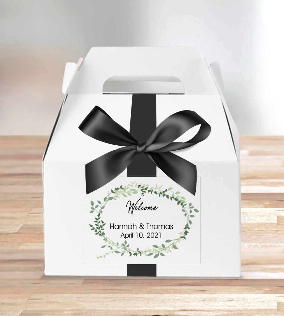 Welcome Stickers, Welcome Labels, Large Box Labels, Out of Town Hotel ...