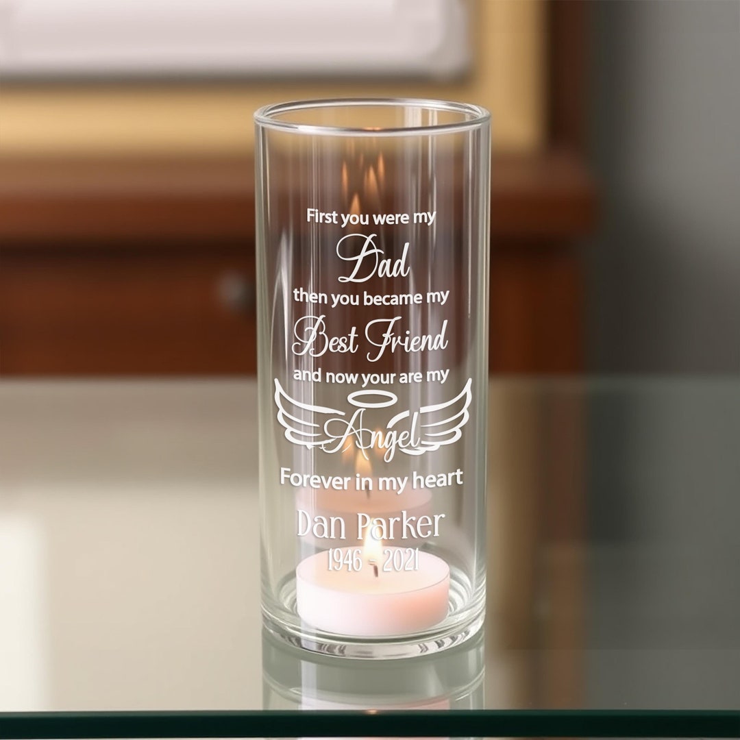 Memorial Vases for Loved Ones - in Loving Memory Vase & Floating ...