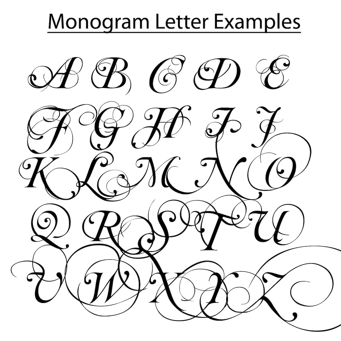 30 Monogram Water Bottle Labels Wedding Water Bottle Labels | Etsy