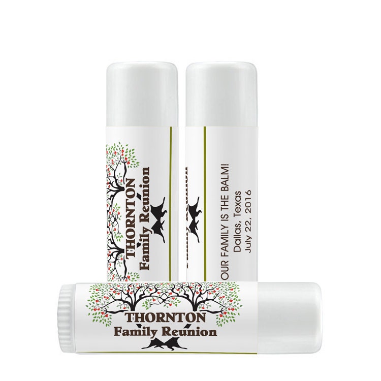 Lip Balm Labels Personalized Lip Balm Labels Our Family is - Etsy