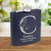 Personalized Matte White Flask Custom Flask Engraved Pink - Etsy
