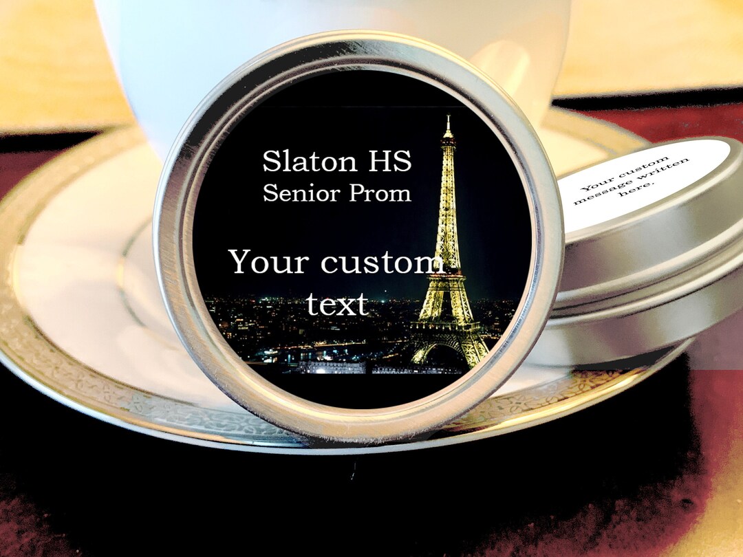 Personalized Eiffel Tower Mint Tins: Paris Party Favors - Etsy