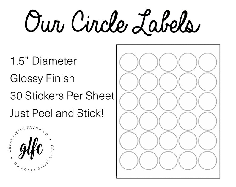 Denim and Diamonds Custom Labels Personalized Stickers - Etsy