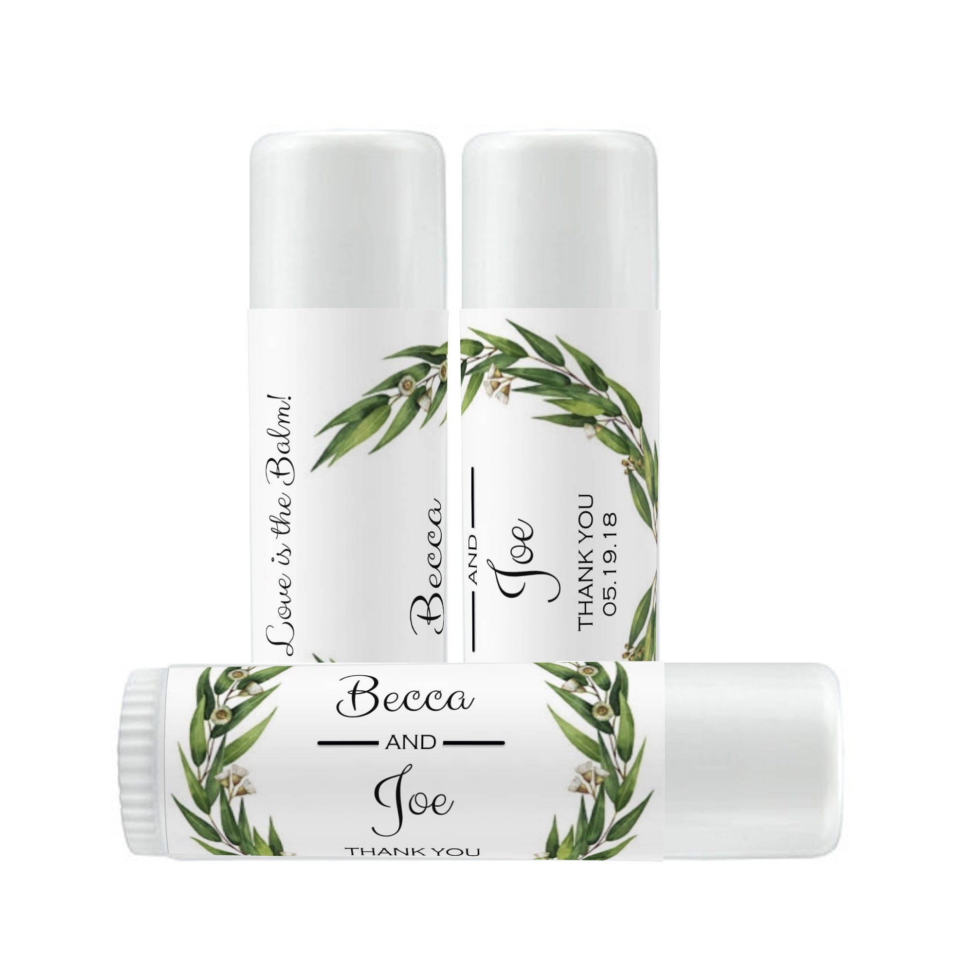 Lip Balm Labels Personalized Lip Balm Labels Bridal Shower | Etsy