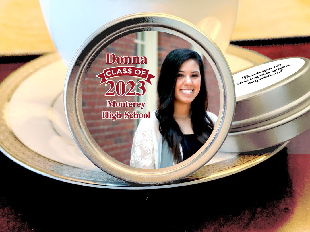 Graduation Mint Tin Favors - Graduation Party Favors - Graduation Photo ...