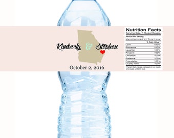 Georgia Wedding Welcome Bag - Etsy