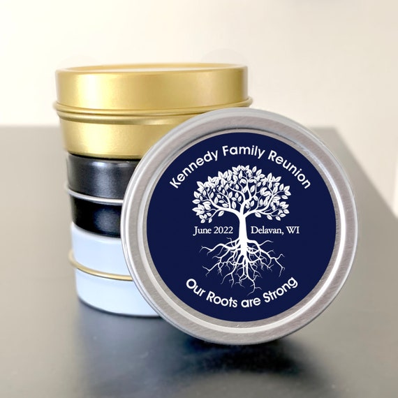 Personalized Family Reunion Our Roots are Strong - Tree with Roots ...