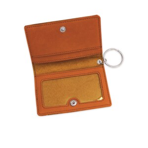 Personalized Custom Leatherette ID Keychain | Personalized Keychain ...