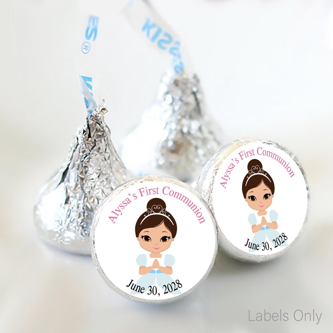 Printed 3/4" Round Candy Stickers | Great for Quinceañeras or ...