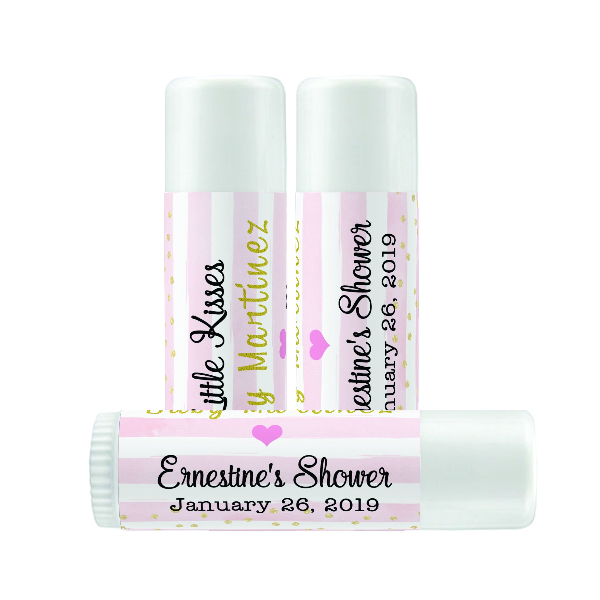 Lip Balm Labels Personalized Lip Balm Labels Baby Shower - Etsy
