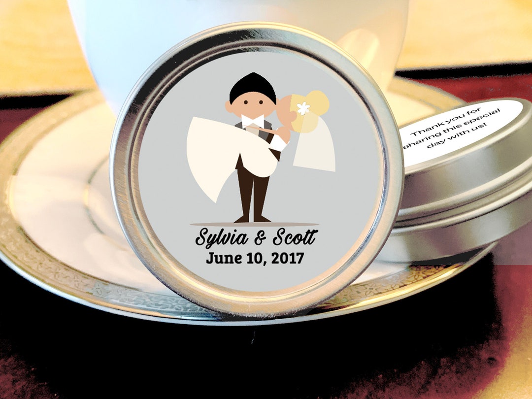 Groom Carrying Bride Wedding Mint Tins - Mint to Be - Wedding Mints ...