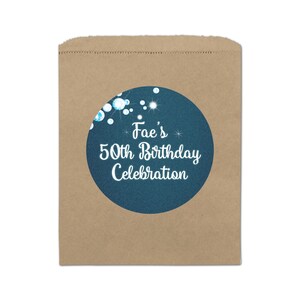 Denim and Diamonds Custom Labels Personalized Stickers - Etsy