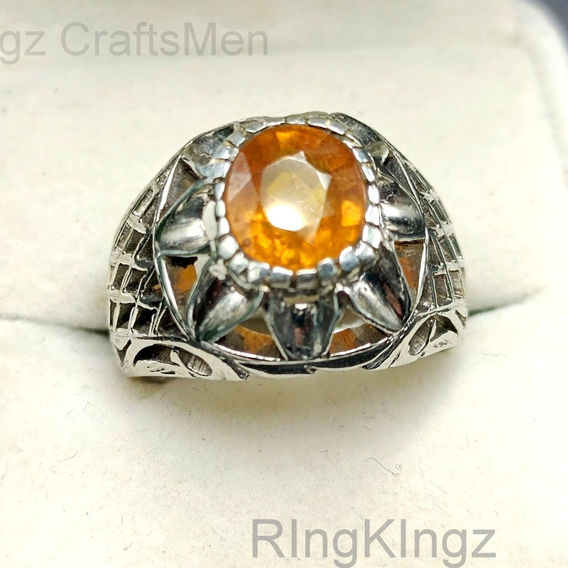 Mens Gemstone Rings - Etsy