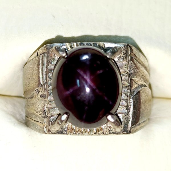 Star Ruby Ring - Etsy